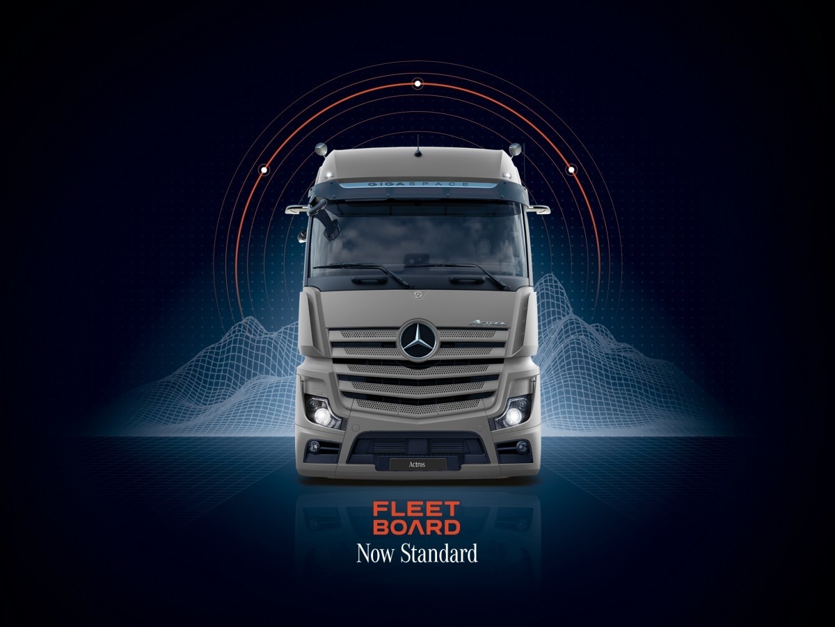 Colin-on-Cars – Fleetboard now standard for Actros - Colin-on-Cars